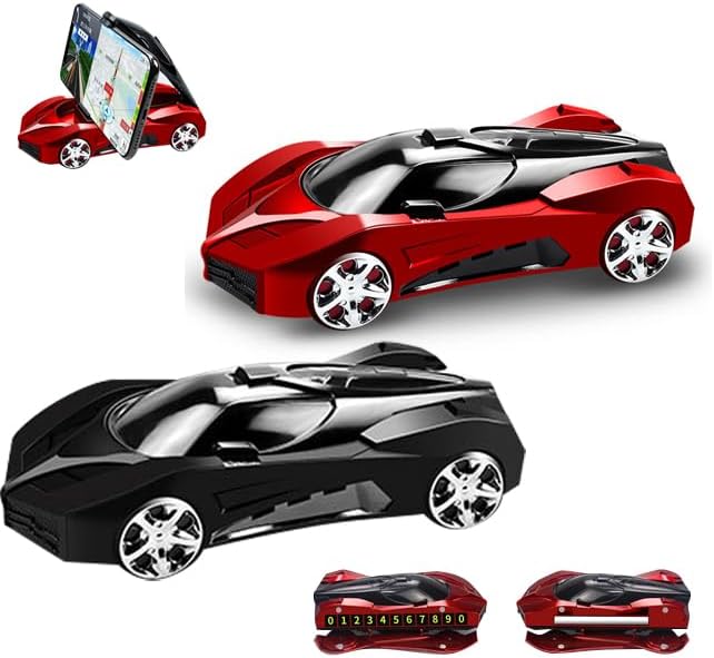 LANFENG Car Model Phone Holder with Aromatherapy, White - Sporty Shape ...