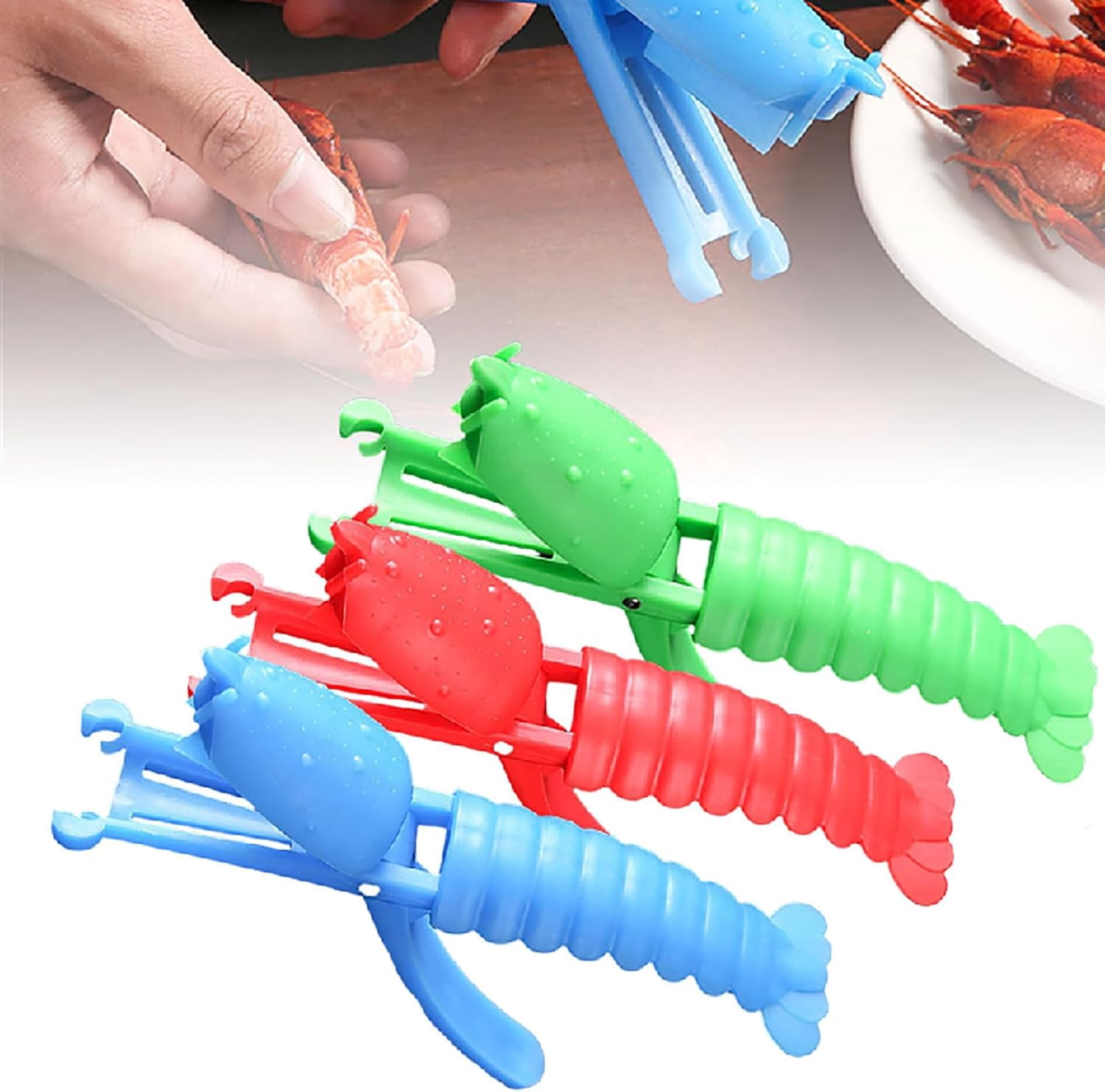 LANFENG Crawfish Peeler Tool Sheller Tool for Peeling Cooked Shrimp ...