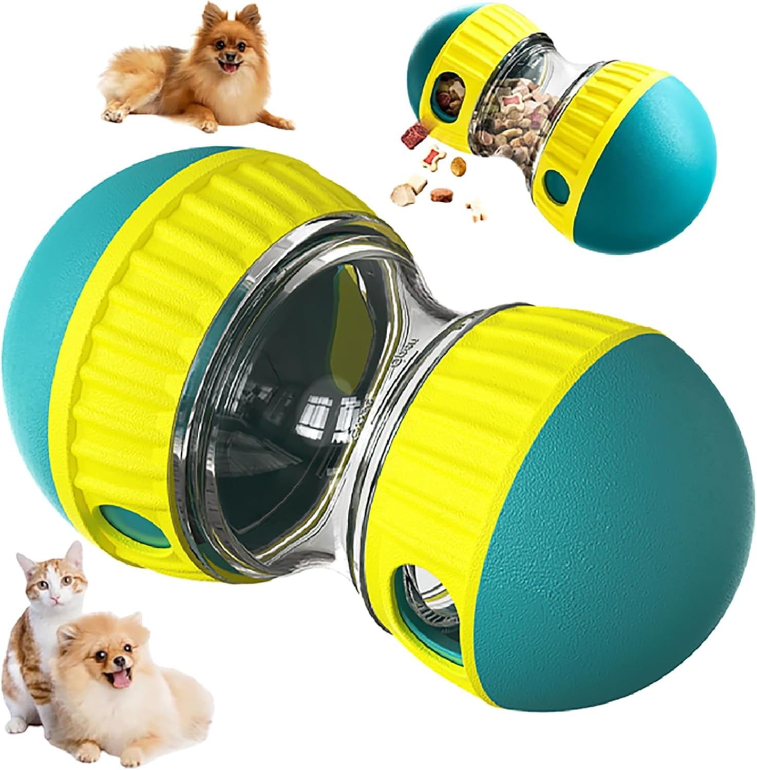 LANFENG Dog Puzzle Toy, 2024 Interactive Treat Dispensing Dog Toys ...