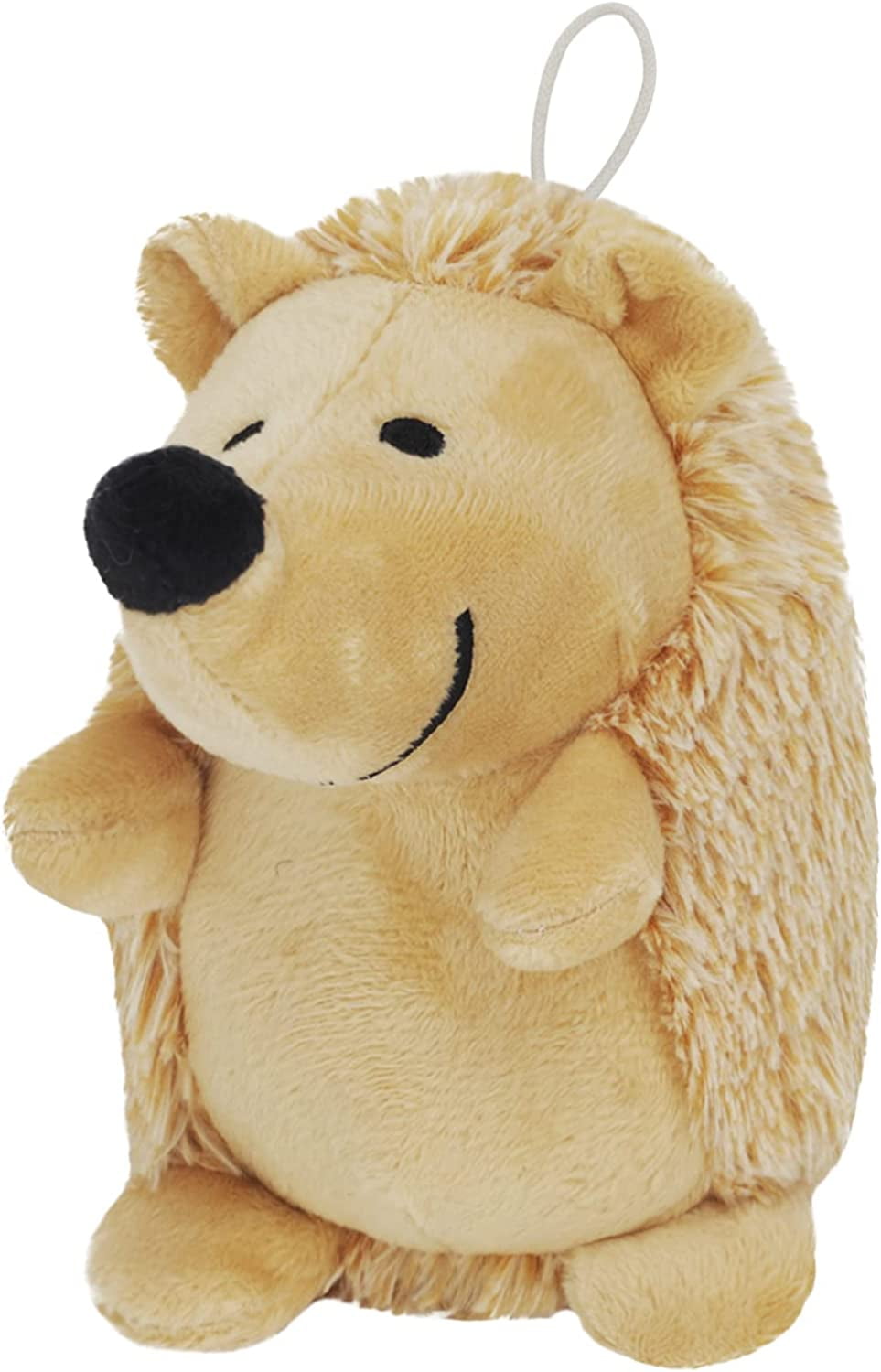 LANFENG Durable Cute Pet Toys Plush Hedgehog Dog Toy Giggler Squeak Chew Toy Molar Teeth ...