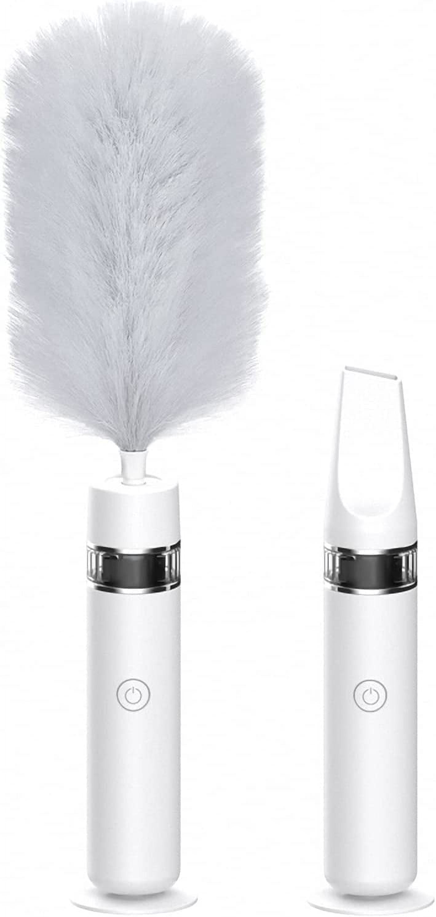 LANFENG Electric Dust Duster Rotation Feather Duster USB Charging and 2 ...