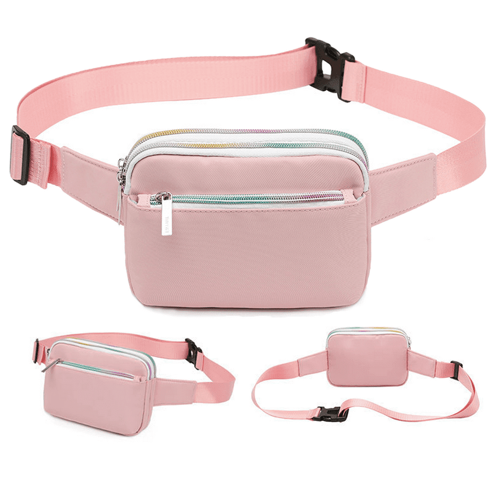 LANFENG Fanny Packs for Women Men Stylish Adjustable Belt with Multiple ...