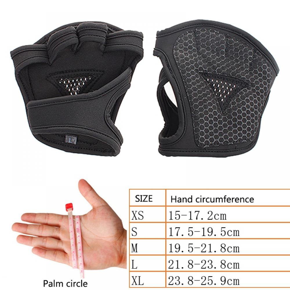 LANFENG Force Ventilated Gym Gloves with Built-in Wrist Support for ...