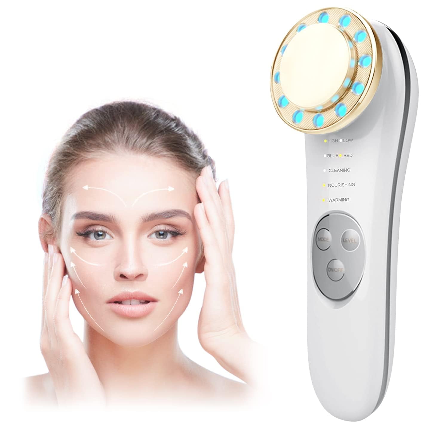 LANFENG Galvanic Facial Machine Face Massager Skin Care Tools High ...