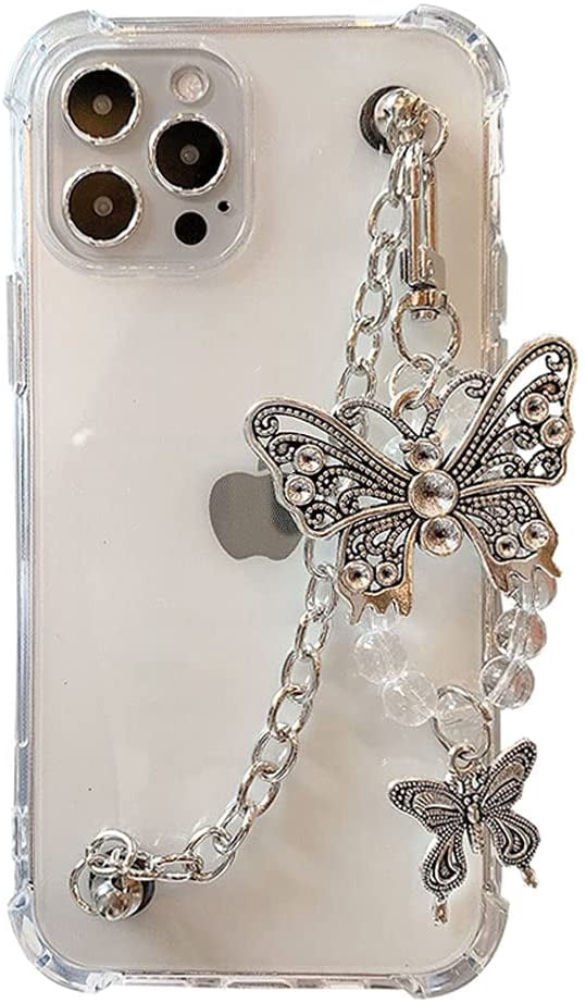 LANFENG Girls Women Beautiful Elegant Butterfly Theme Transparent Soft ...