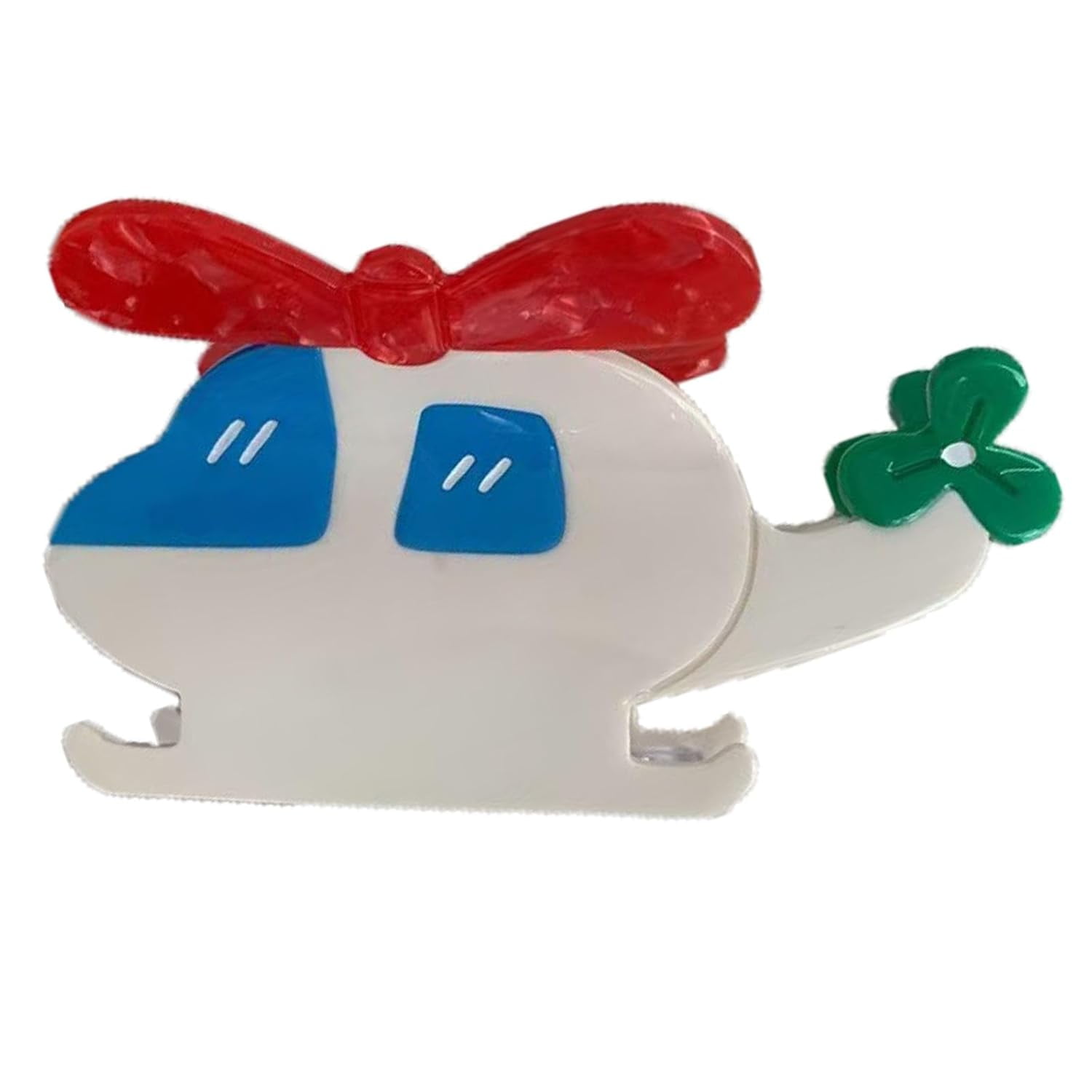 LANFENG Helicopter Hair Clips,Helicopter Shape Hair Claw Clips ...