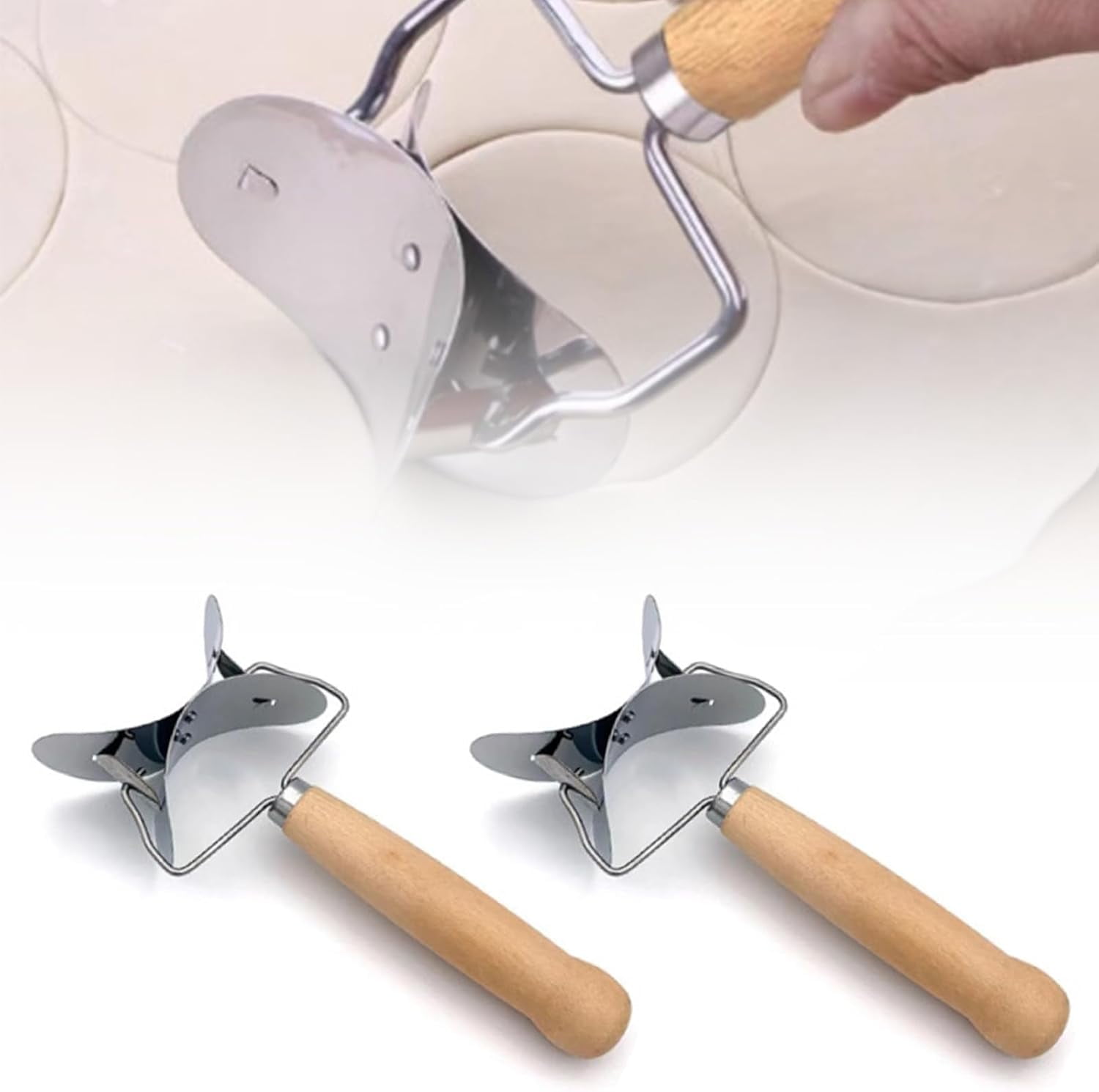 LANFENG Kitchen Cutter Roller,Stainless Steel Pastry Rolling Cutter ...