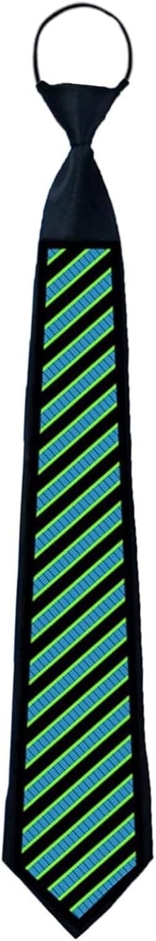 LANFENG Light Up Tie, Novelty Shining Ties Follow Music Flash, Glow ...