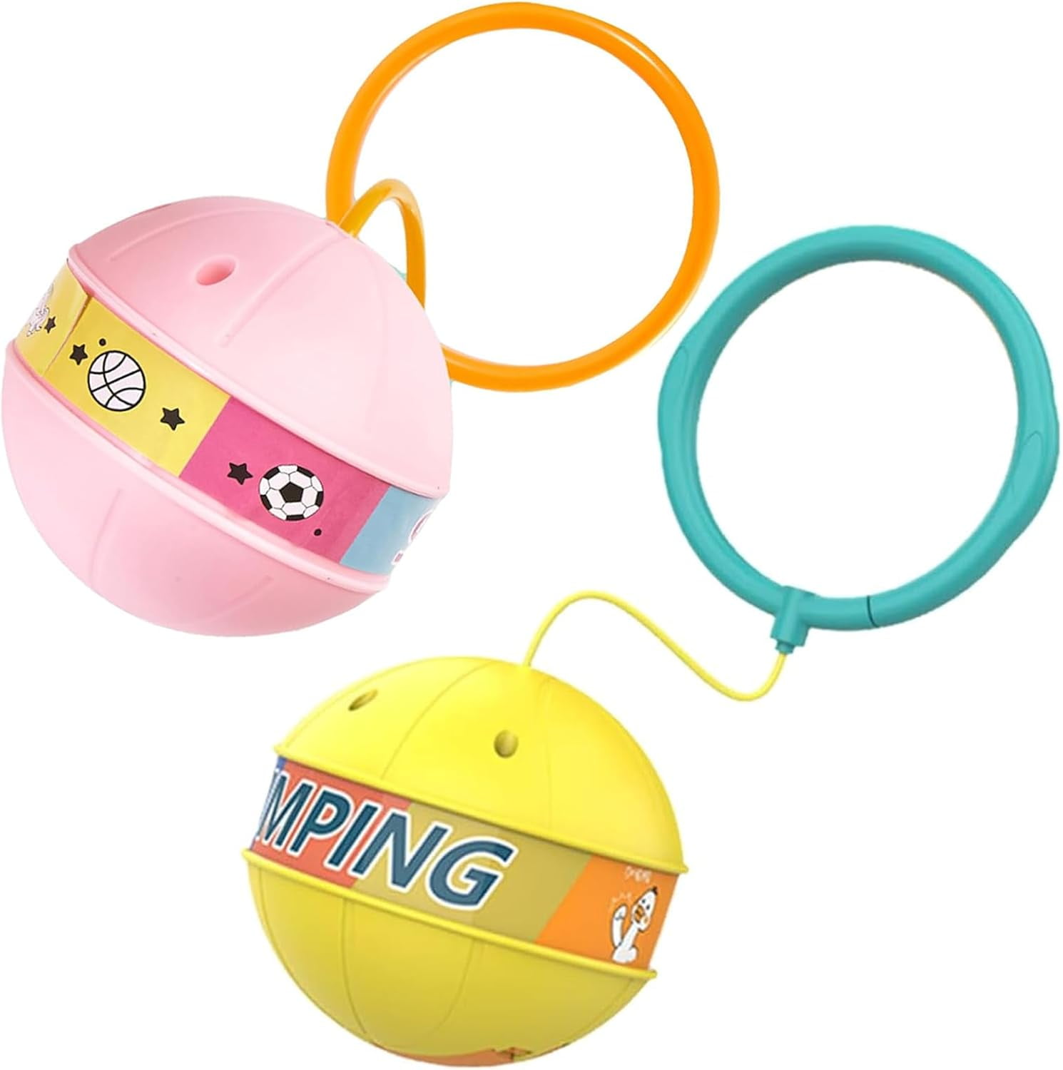 LANFENG Luminous Glowing Bouncing Ball For Fun Balance Play Ball ...