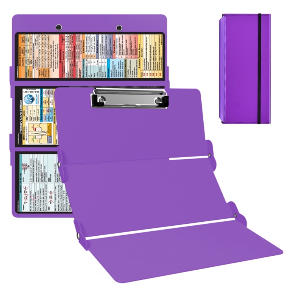LANFENG Nursing Clipboard Foldable Trifold Nurse Clipboard with Nursing ...