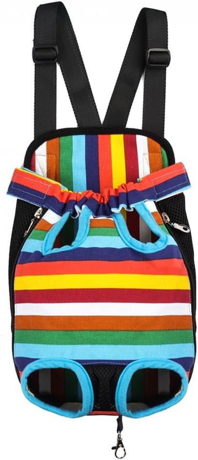 LANFENG Pet Dog Puppy Cat Carrier Five Holes Backpack Double Shoulder ...