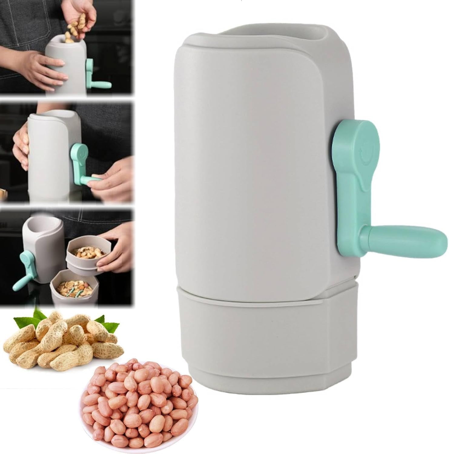 LANFENG Pistachio Opener Nut Cracker Protable Automatic Peanut Sheller ...