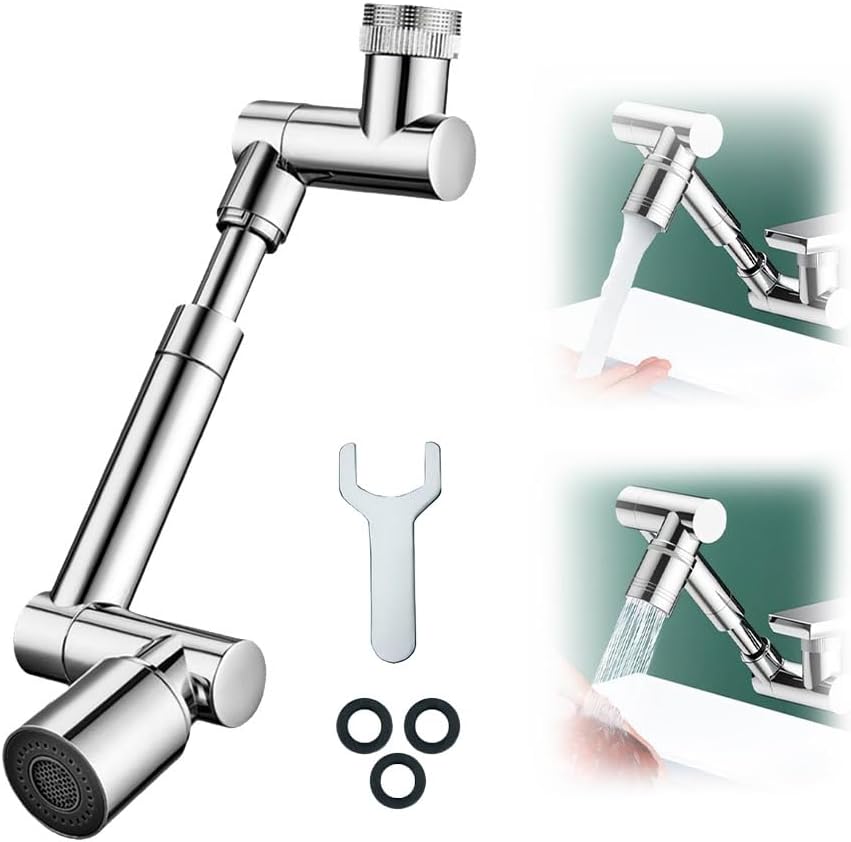 LANFENG Rotating Faucet Attachment Robotic Arm Adapter Adjustable ...