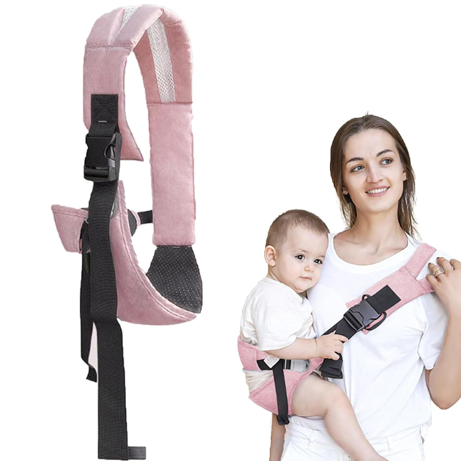 LANFENG Rouu Baby Carrier, Baby Sling Carrier, Baby Hip Carrier ...