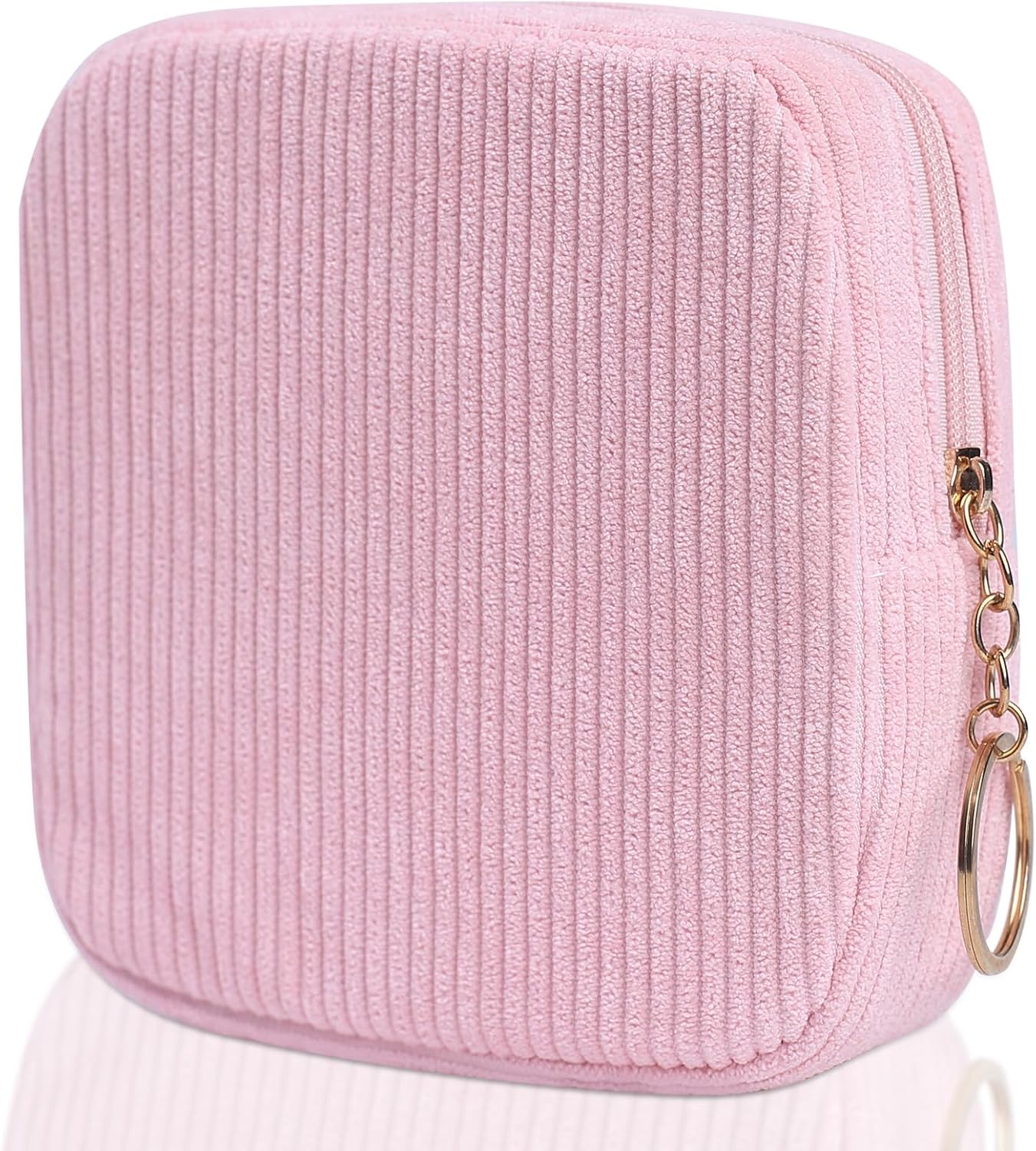 LANFENG Sanitary Napkin Bag, Preppy Corduroy Period Bag for Women, Cute ...
