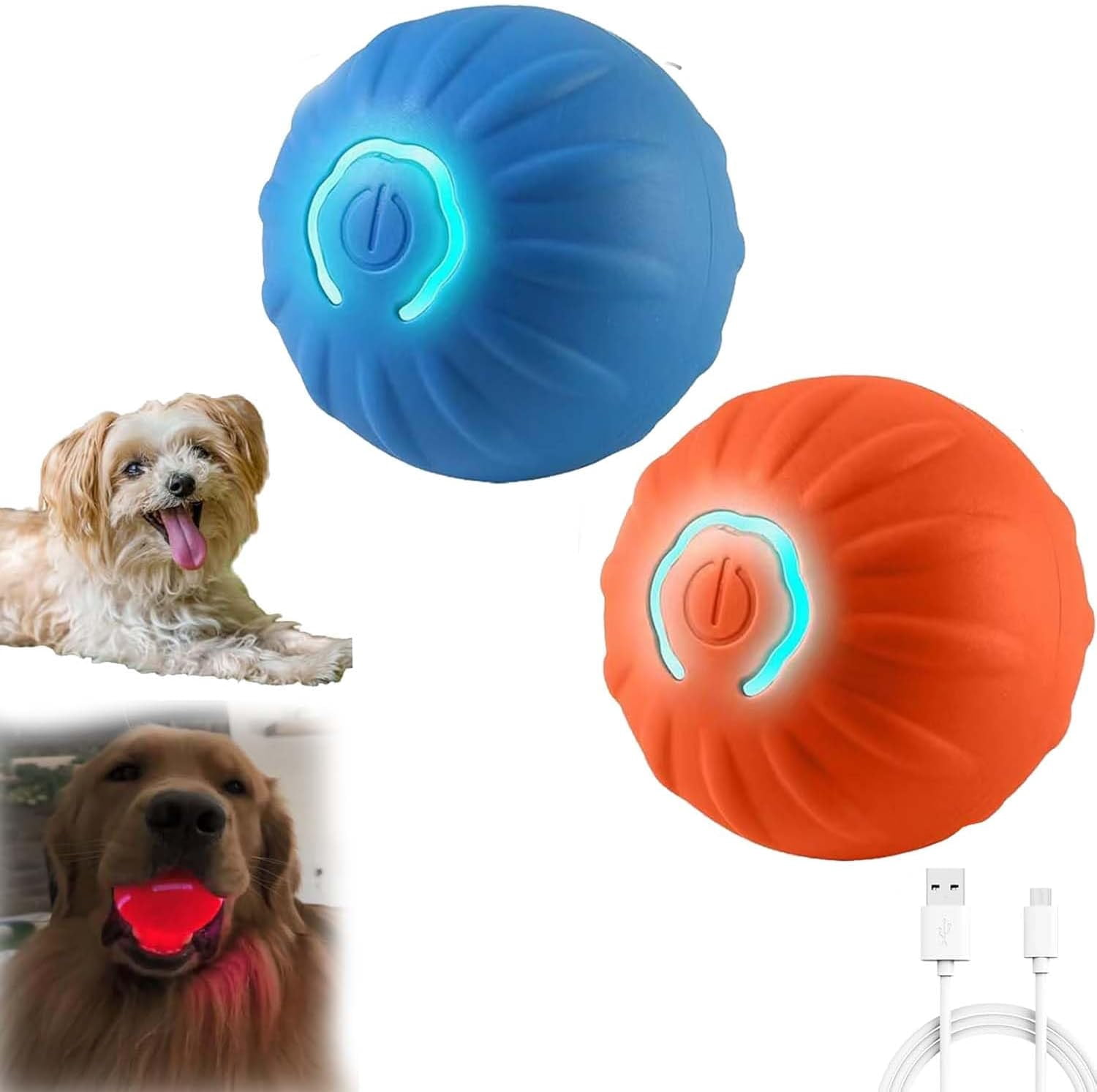 LANFENG Shaky Ball Toy for Dogs, Shaking Dog Ball, Shaking Dog Ball Toy ...