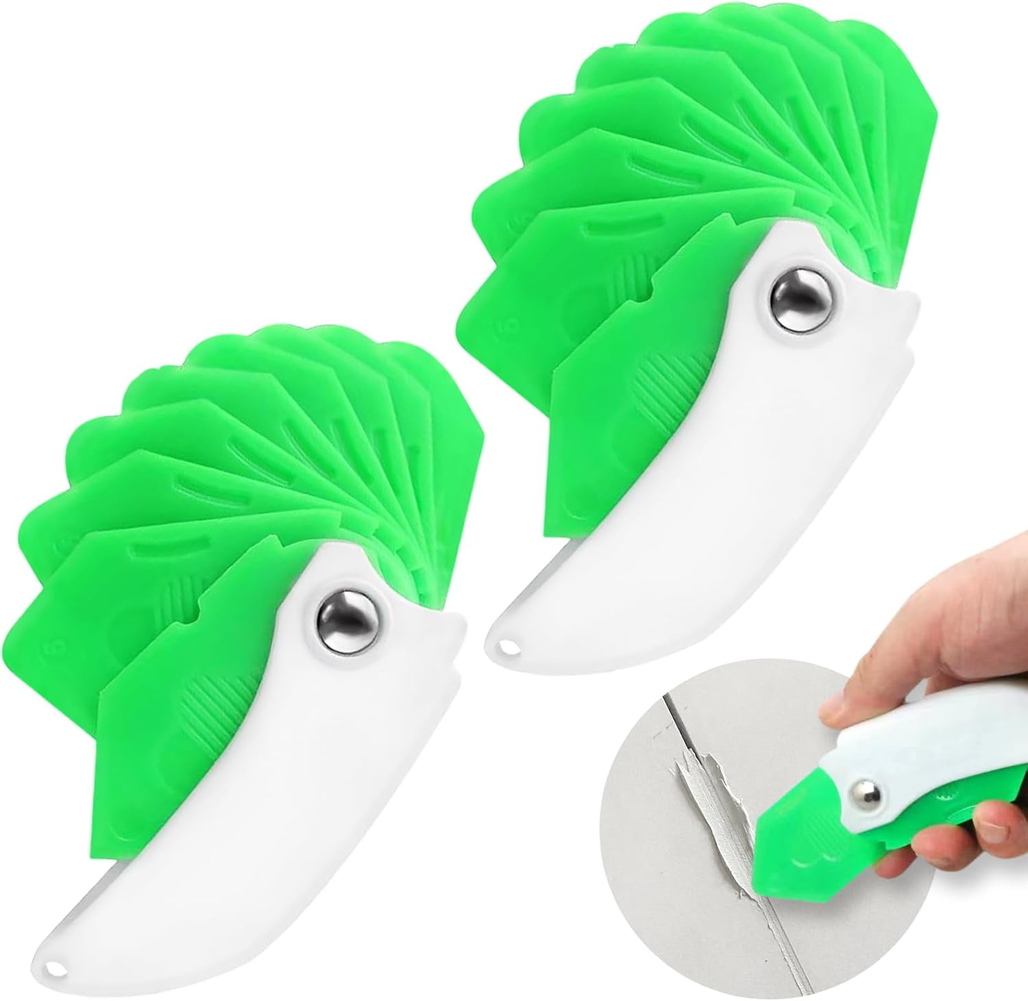 LANFENG Silicone Seam Tool Set, 9 in 1 Caulking Kit with Smoothing ...