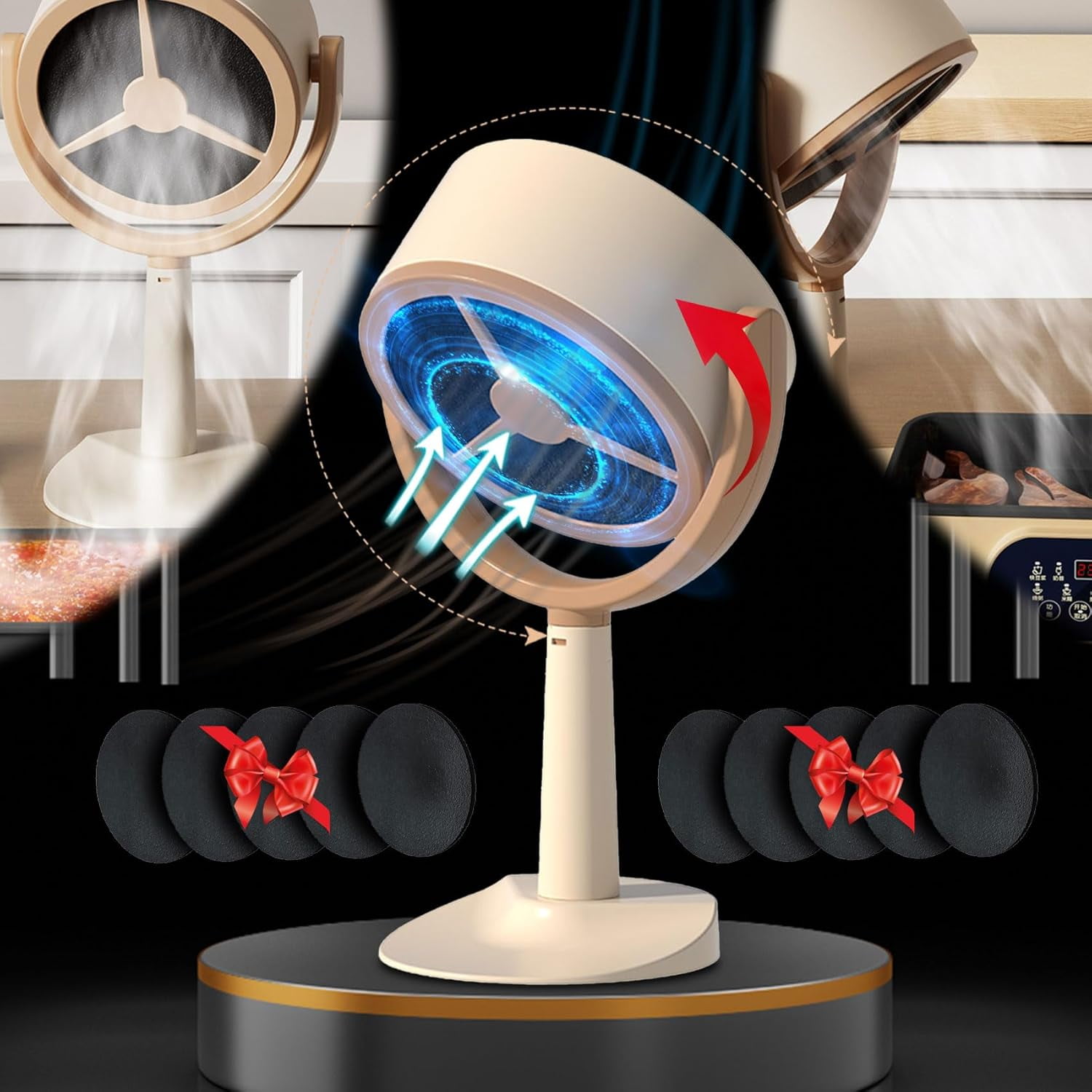 LANFENG Smoke Away Purifier Fan, Smokeaway Purifier, Lorivu Portable Smoke Purifier, Smoke Away ...