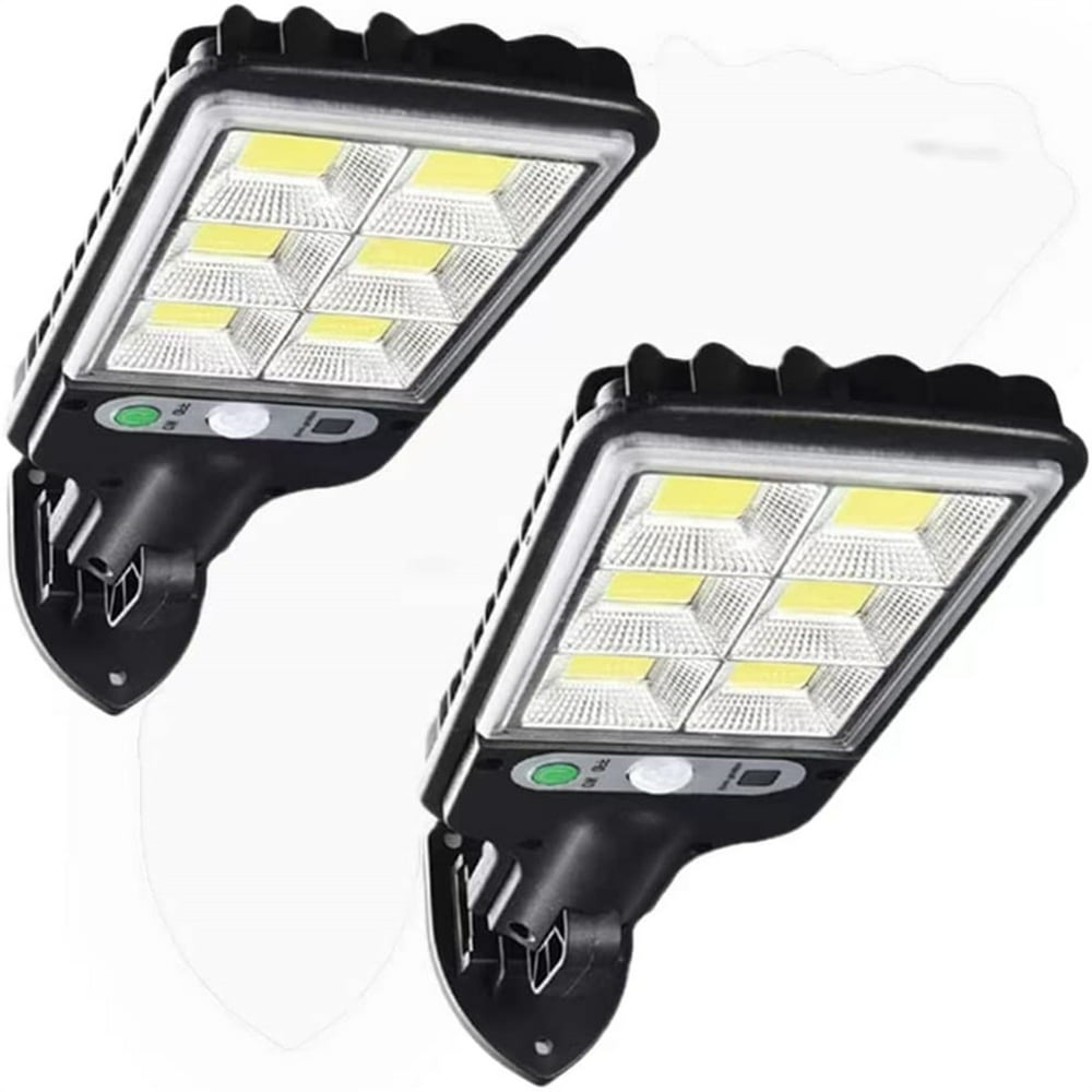 LANFENG Solar Street Lights Outdoor LED Motion Sensor Flood Light ...
