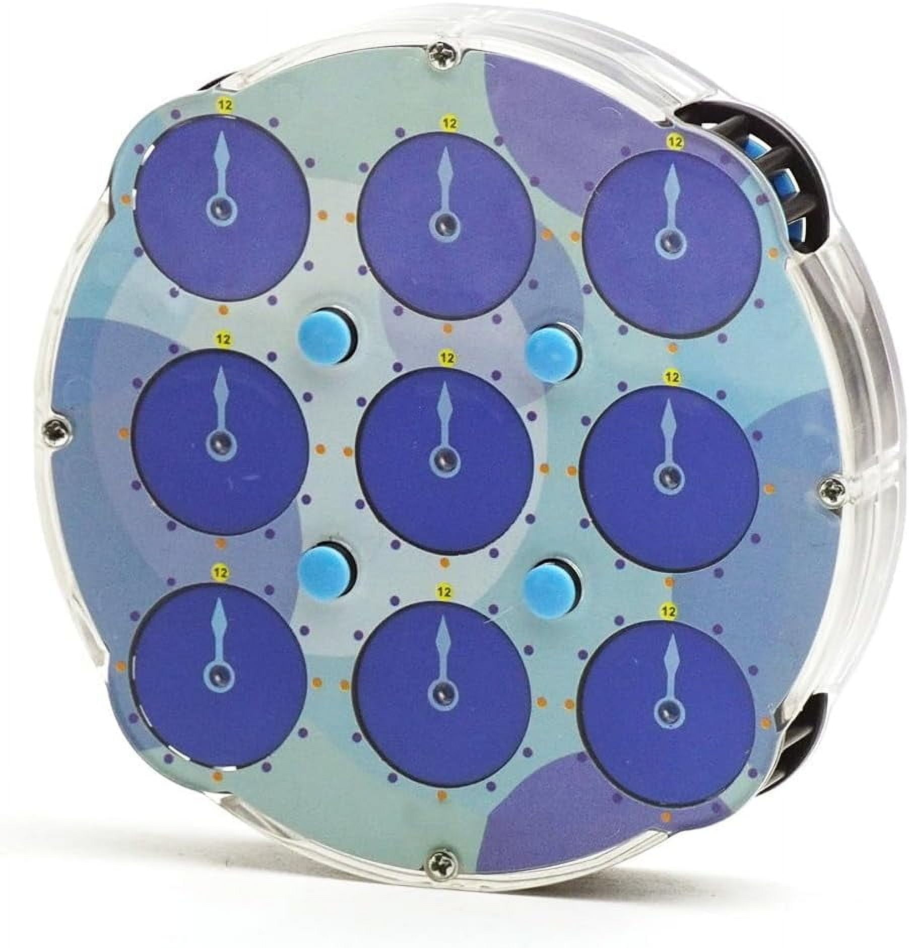 LANFENG Speed Cube Clock Magic Clock Transpsarent Blue Speed Clock ...