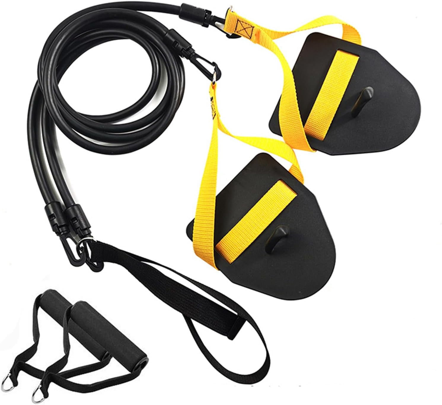 LANFENG Swimming Resistance Band, Powercord with Paddles, Swimming Arm ...