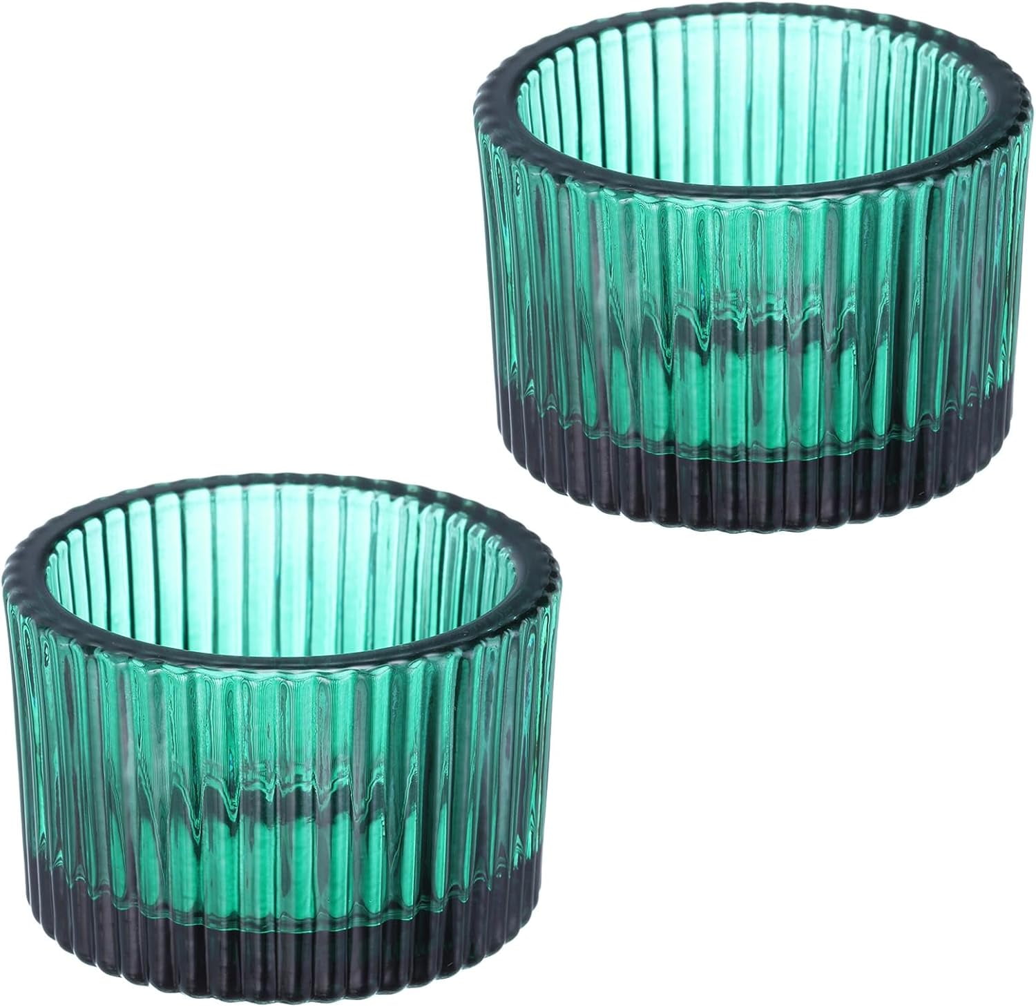 LANFENG Tealight Candle Holder, Tea Lights Candle Holder Glass Votive ...