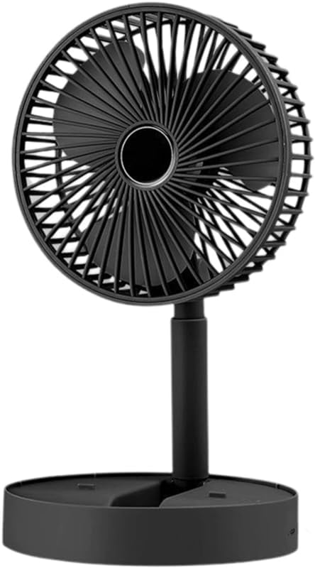 LANFENG Telescopic Folding Portable Fan USB Battery Operated with 3 ...