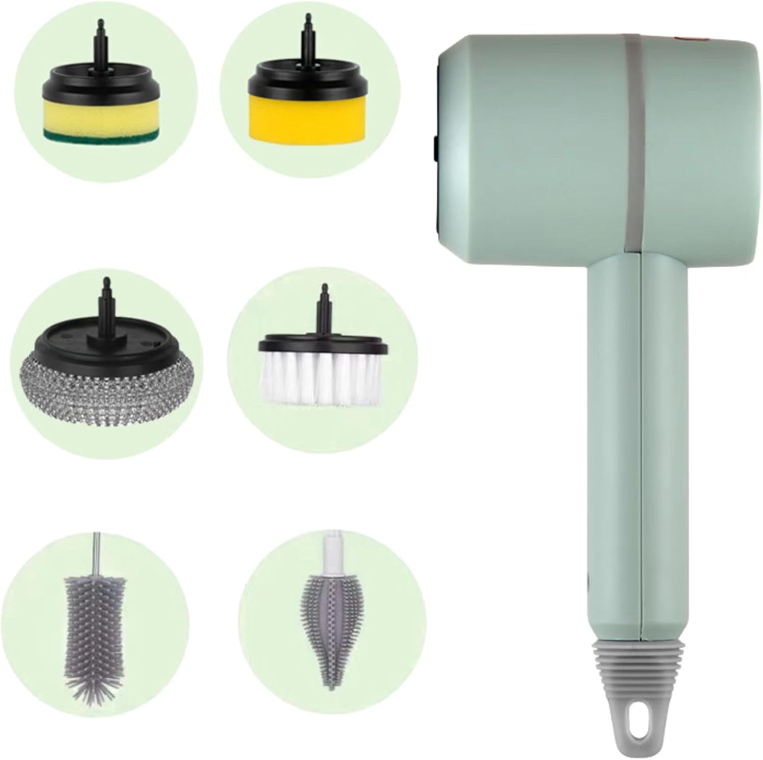 LANFENG The Dish Buddy - Dish Buddy Electric Spin Scrubber. Rotating ...