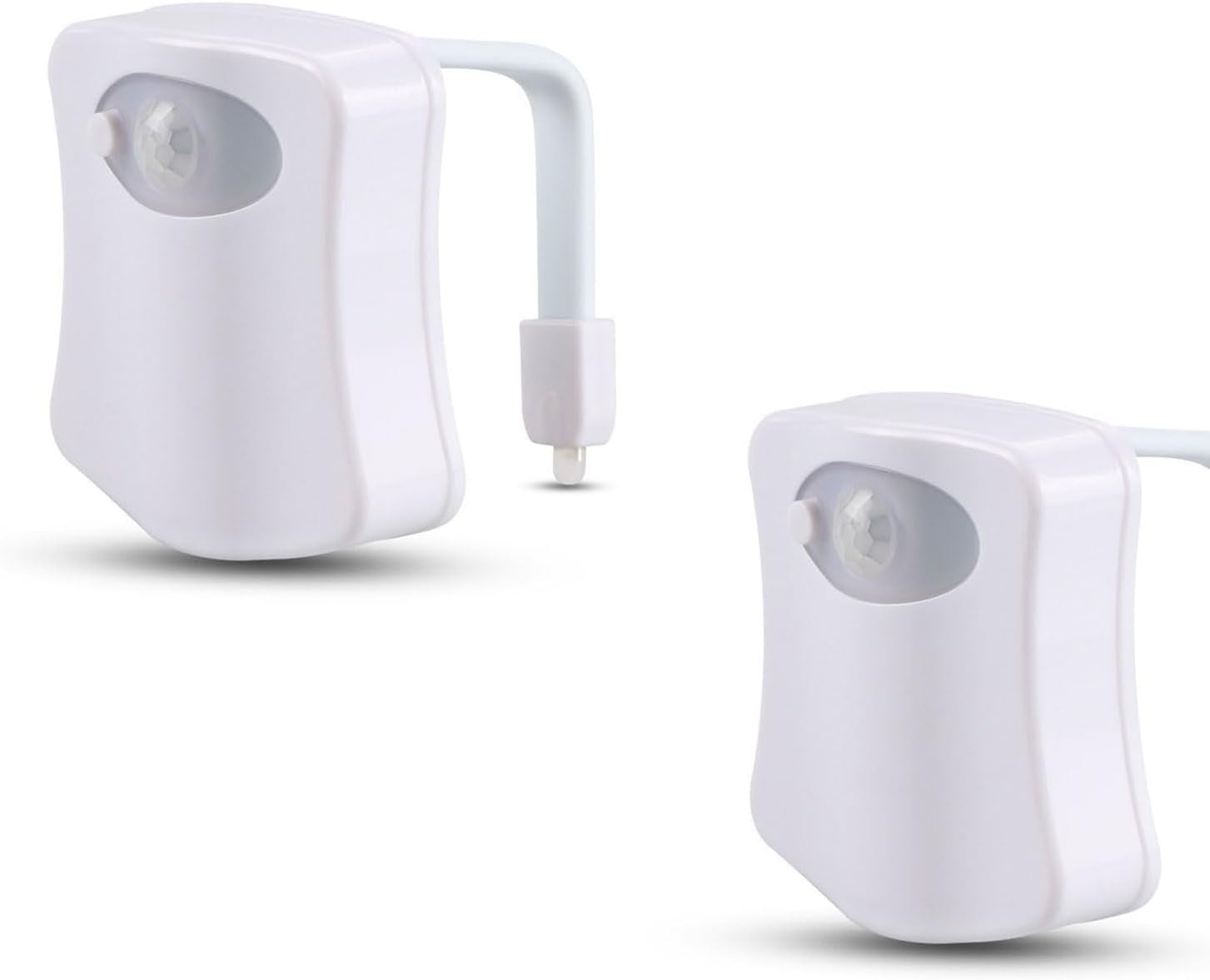 LANFENG Toilet Bowl Night Light with Motion Sensor – 16-Color Changing ...