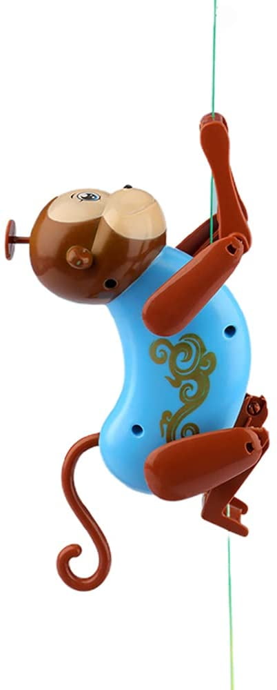 LANFENG Toy Rope-Climbing Monkey, Funny String-Climbing Monkey Toy Pull ...