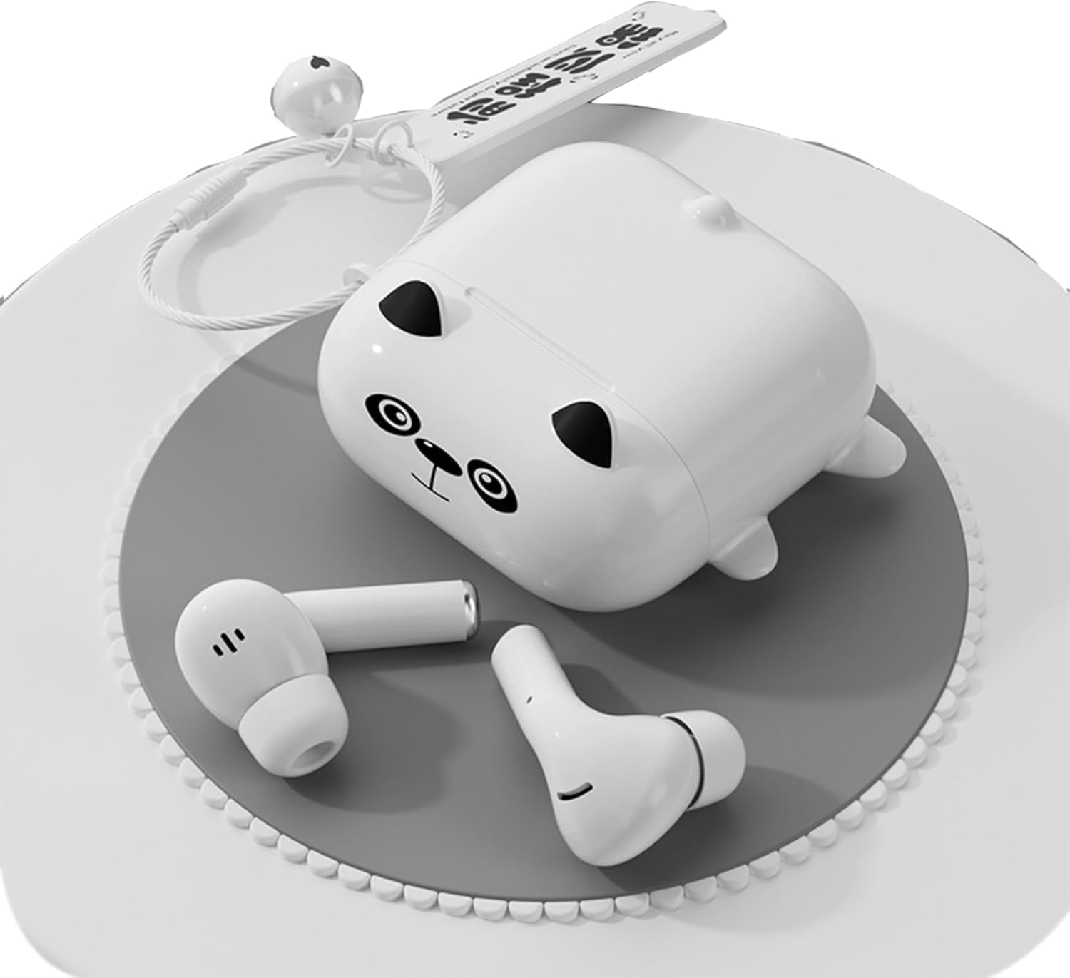 LANFENG True Wireless Purple Cute Earbuds Bluetooth Kawaii Headphones ...