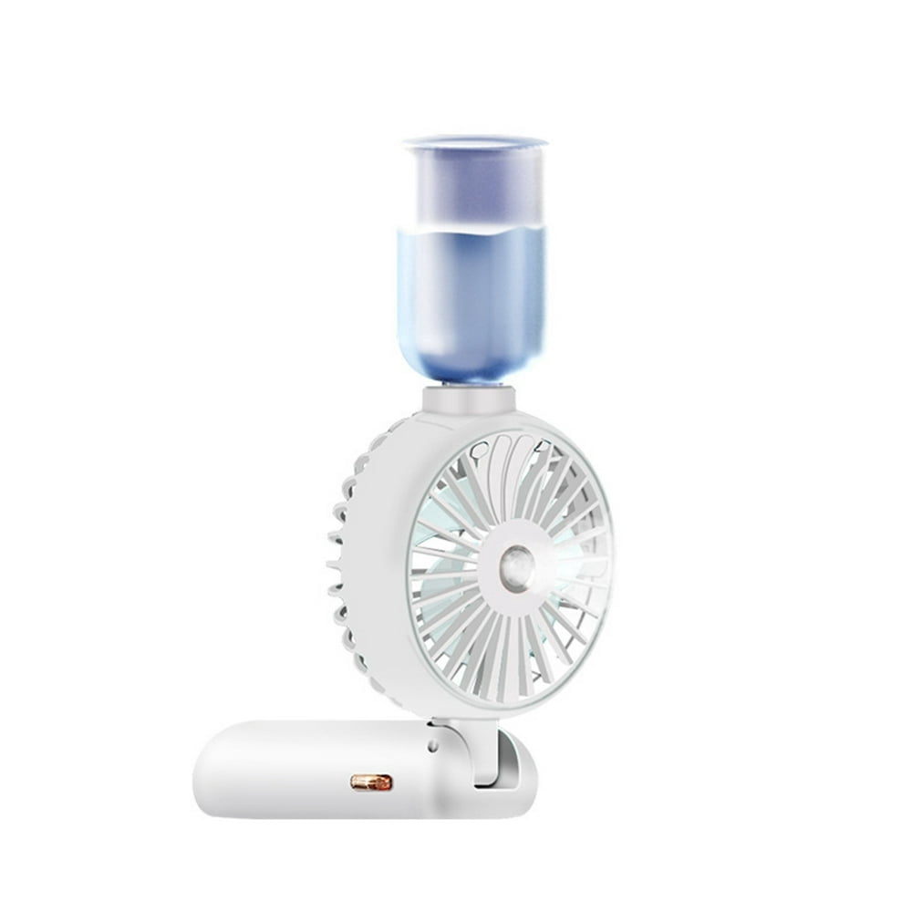 LANFENG USB Charging Digital Display Humidification Spray Folding Fan ...
