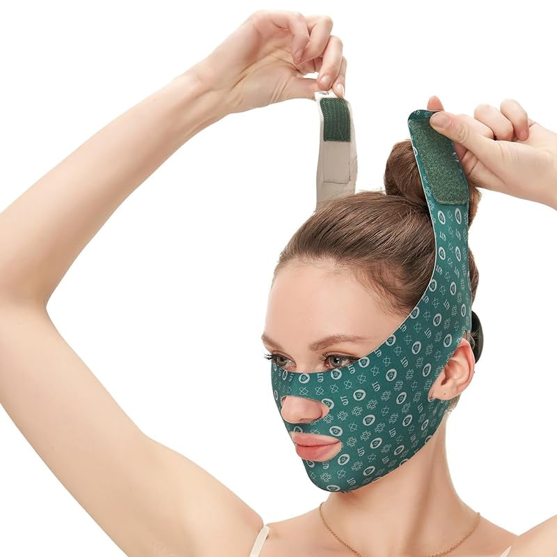 LANFENG V-Line Face Lift Band- Facial Slimming Mask for Men and Women ...