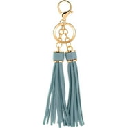 Compact Key Chain Organizer With Leather Strap, Smart Key Ring Holds 8 ...