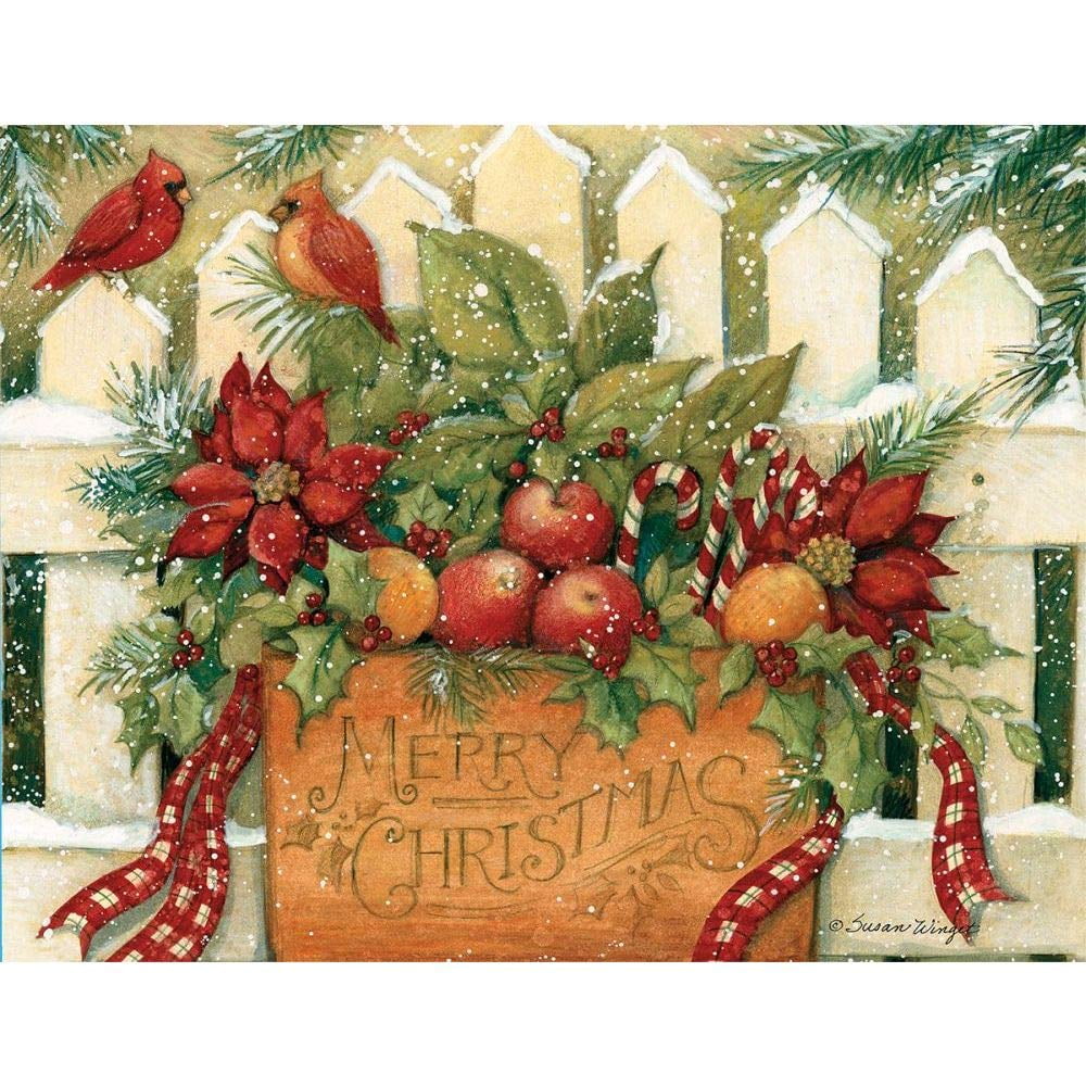 LANG 1004675 -"Merry Christmas Welcome", Boxed Christmas Cards, Artwork ...