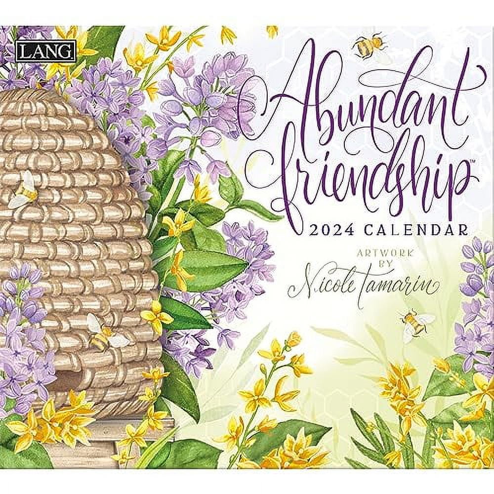 LANG Abundant Friendship™ 2024 Wall Calendar (24991002005) - Walmart.com