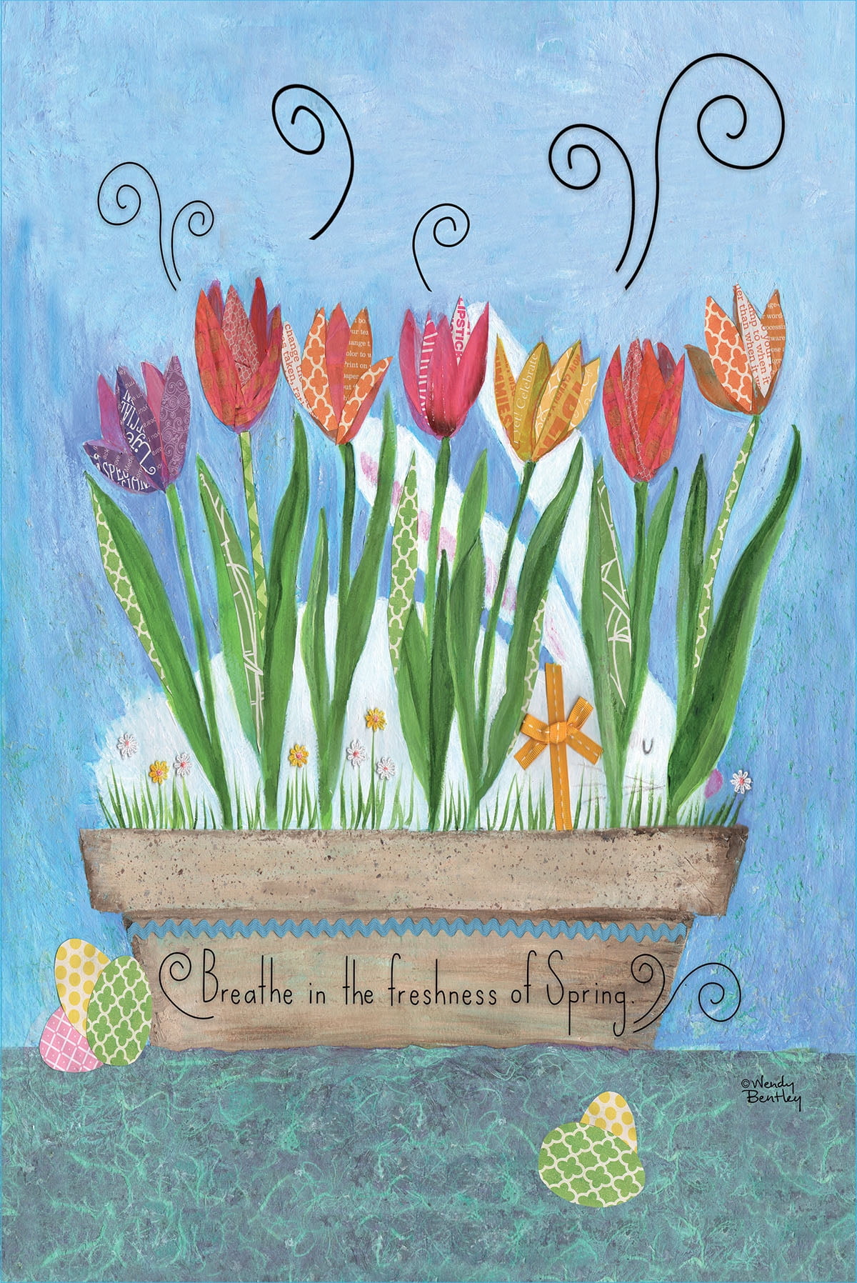 LANG FRESH SPRING MINI GARDEN FLAG - Walmart Business Supplies