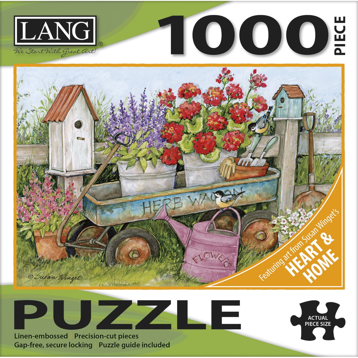 LANG Herb Wagon - 1000 Pieces Jigsaw Puzzle - Walmart.com
