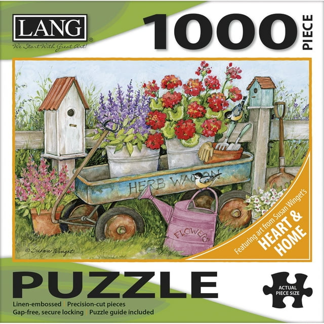 LANG Herb Wagon - 1000 Pieces Jigsaw Puzzle - Walmart.com