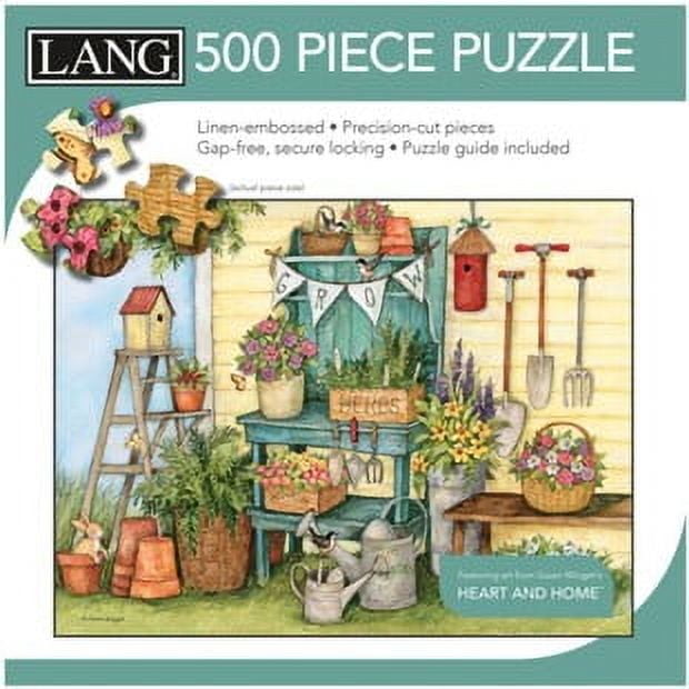 LANG Potters Bench Jigsaw Puzzles, Paper, 500 Piece - Walmart.com