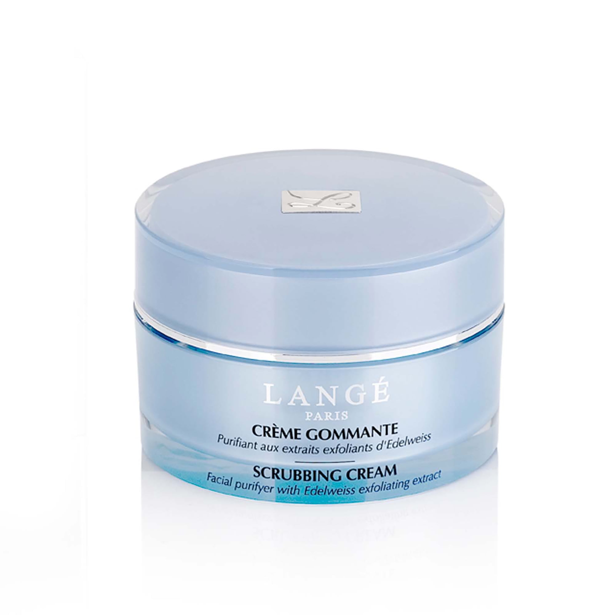 LANGE Soft Skin Scrubbing Cream, Exfoliating Face Cream Moisturizer, 1. ...
