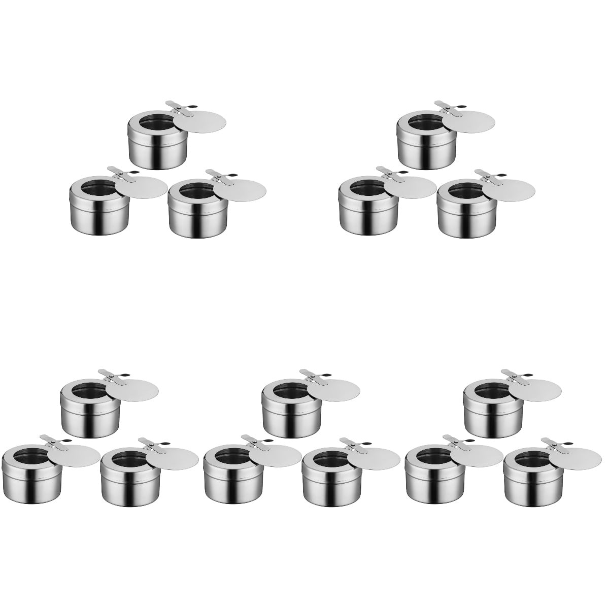 LANGERIY 15 Pcs Portable Alcohol Stoves Outdoor Alcohol Burners ...