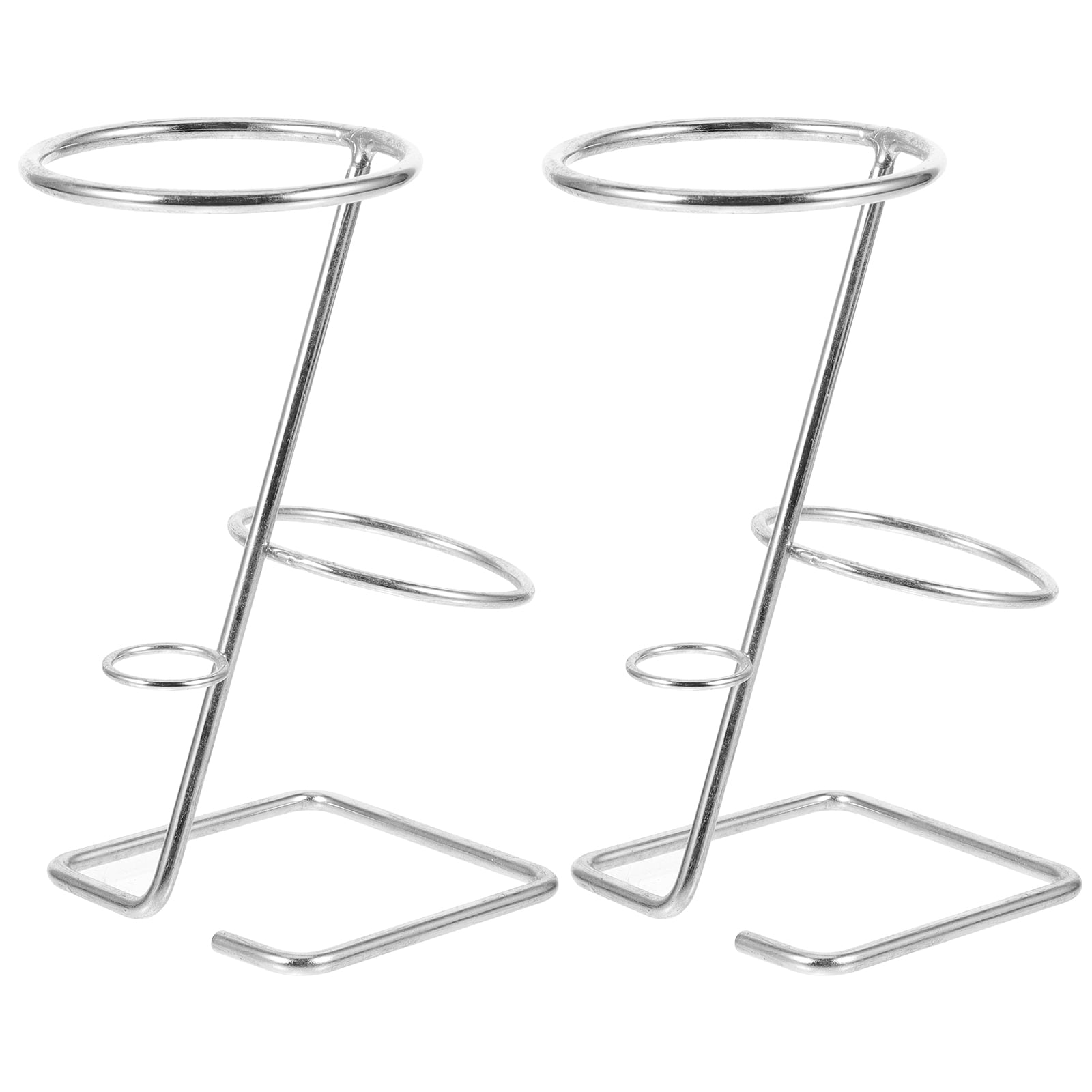 ORDDIART Ice Cream Cone Display Stand Silver 2Set Birthday 5.50X2.75X2 ...