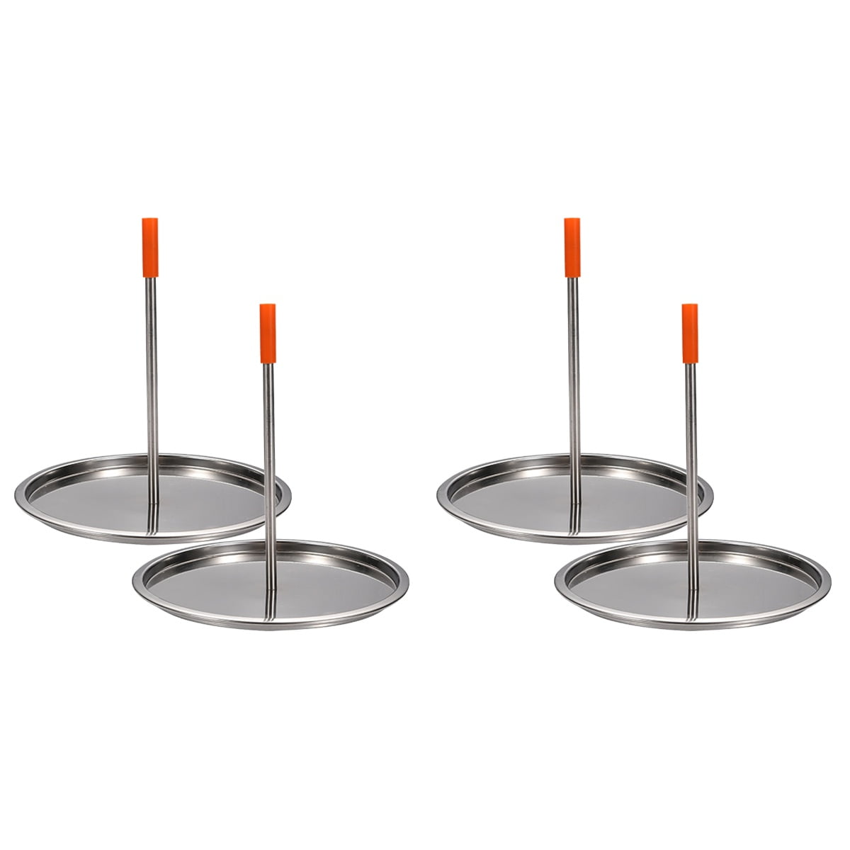 LANGERIY 4 Pcs Chicken Roaster Rack Turkey Grill Tray Chicken Roasting ...