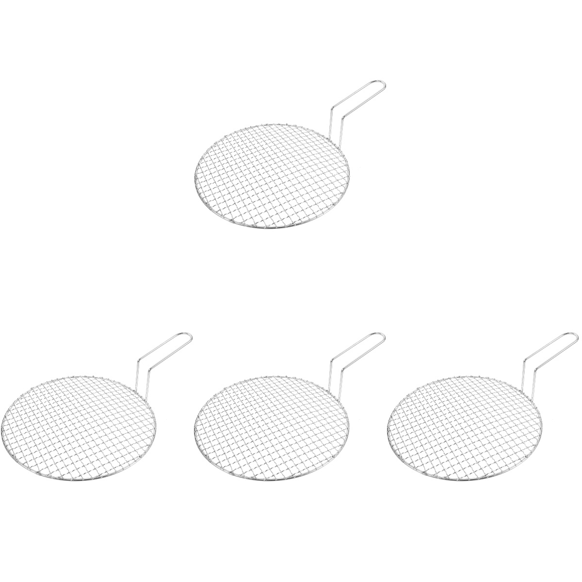 LANGERIY 4pcs Stainless Steel Grill Mesh Korean Grill Mesh Outdoor ...