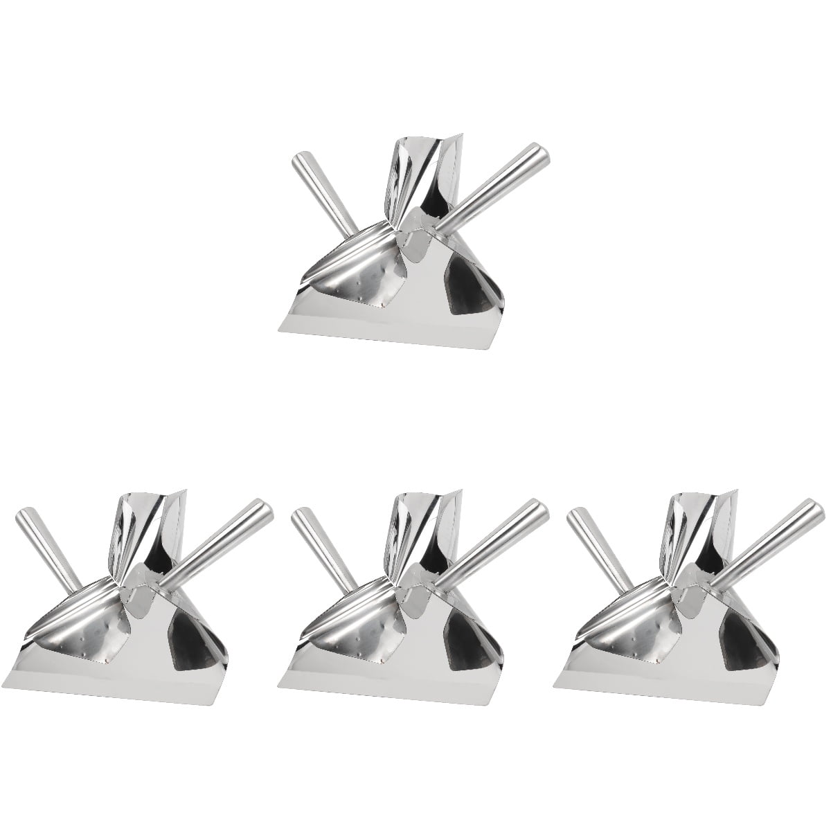 LANGERIY 4pcs Stainless Steel Popcorn Scoop Stainless Steel Fry Food ...