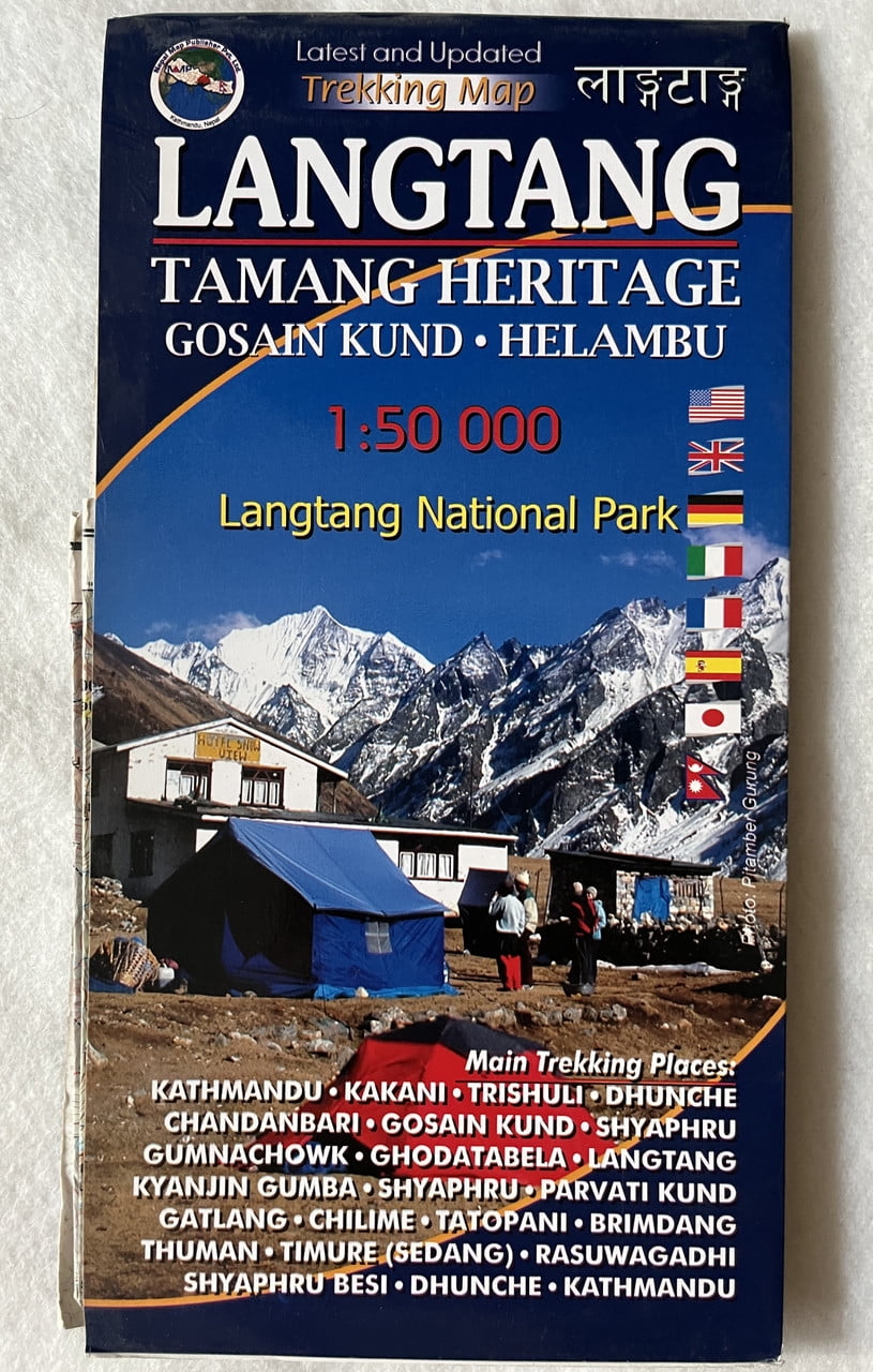 LANGTANG - TAMANG HERITAGE / GOSAIN KUND, HELAMBU / 1:50,000 / Langtang ...