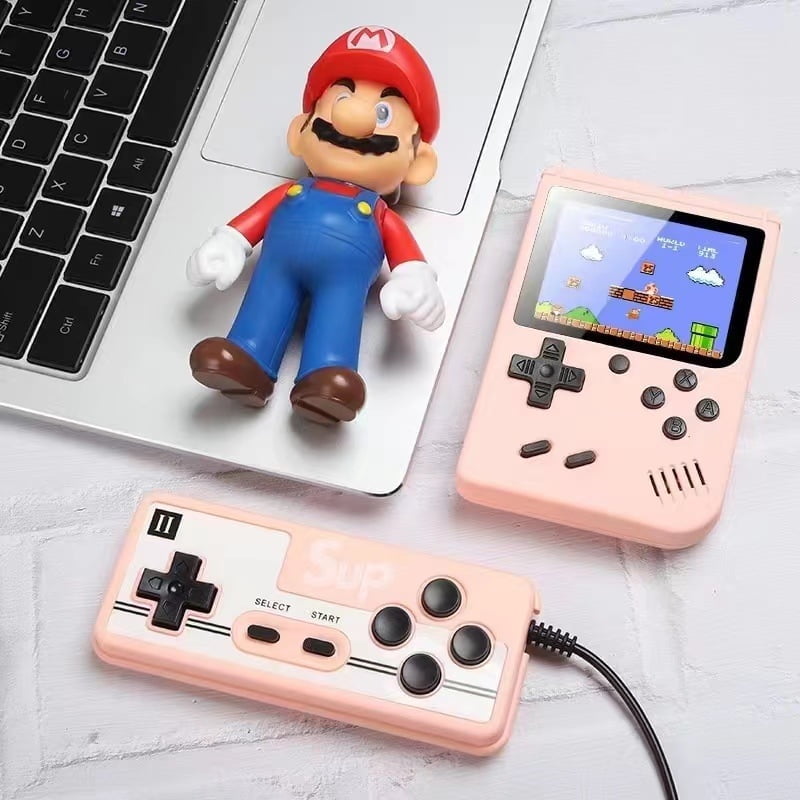 LANGfANG 400-In-1 Retro With 2-Player Controller, Rechargeable Battery ...