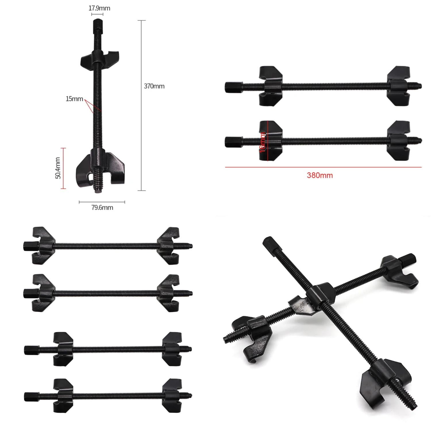 LANHSM 380mm Professional Durable Heavy Duty Car Spring Compressor Tool ... LANHSM 380mm Professional Durable Heavy Duty Car Spring Compressor Tool ...