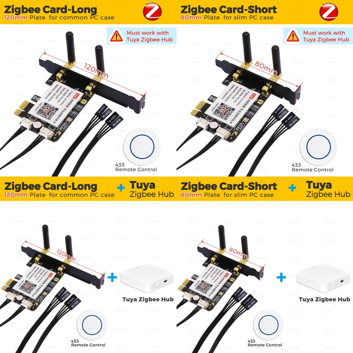 LANHSM Advanced Zigbee Computer Power Reset Switch for Efficient and Convenient Remote Control ...